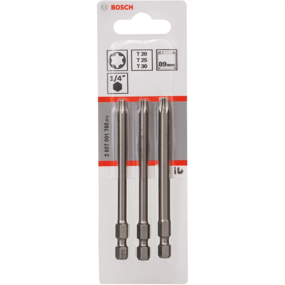 BOSCH Extra Hard csavarbit-multicsomag T20 T25 T30 89 mm - iPon.hu