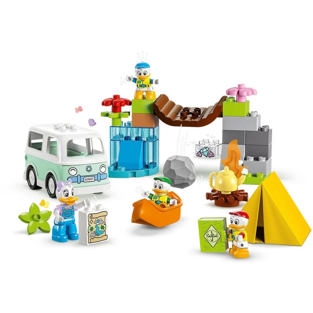 LEGO Duplo Disney Miki mouse and barárai Daisy duck camping adventure ...