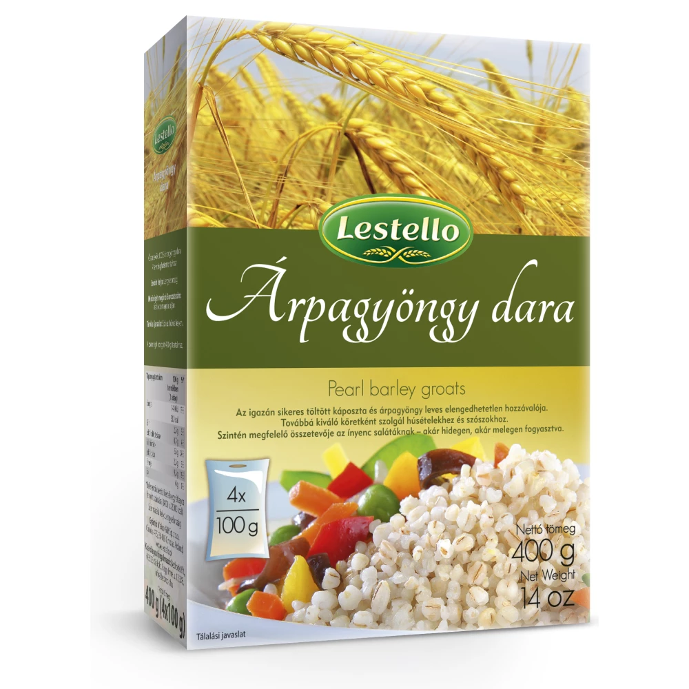 LESTELLO Lestello árpagyöngy dara 4x100g 400 g - iPon.hu