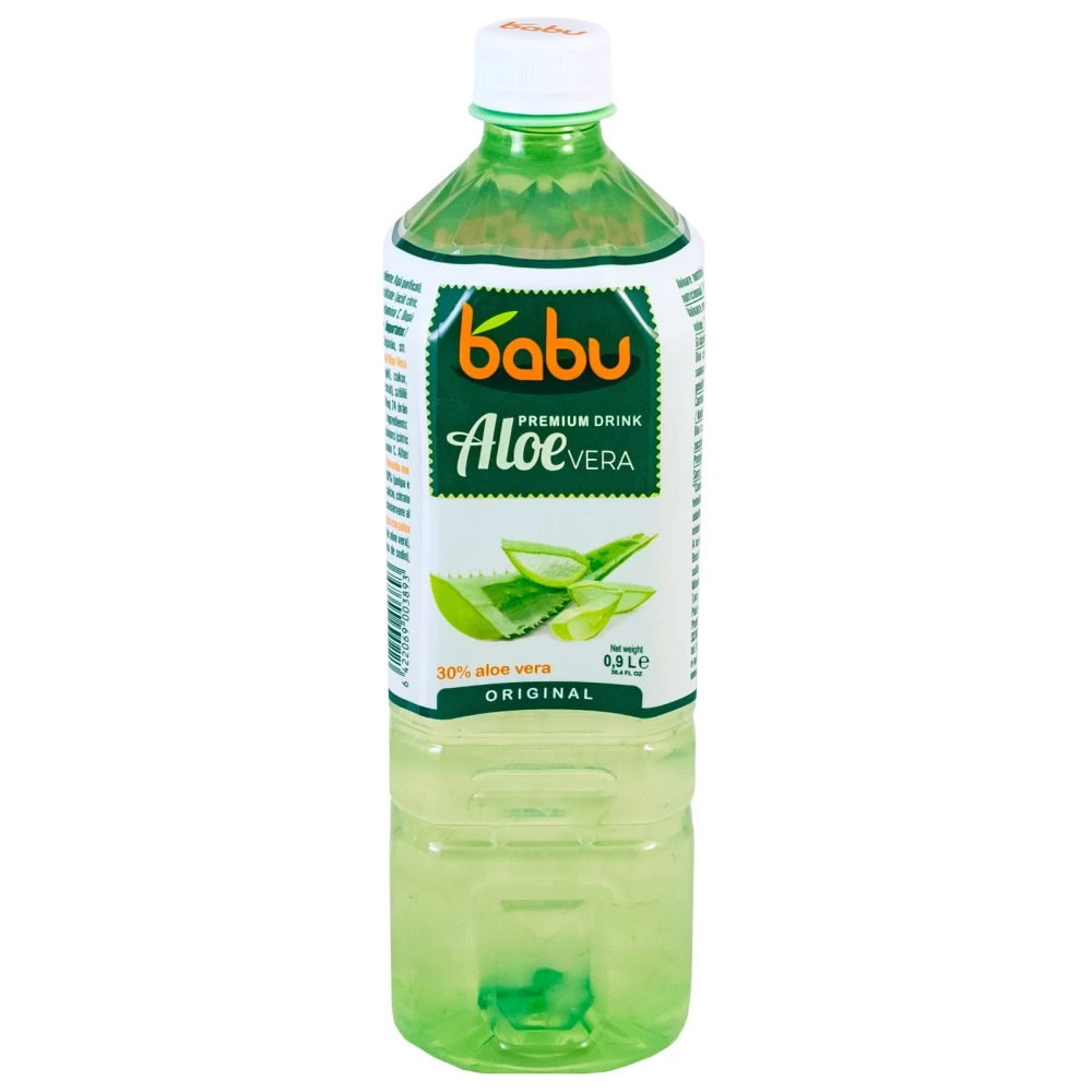 BABU Babu aloe vera üdítőital natúr 900 ml - iPon.hu
