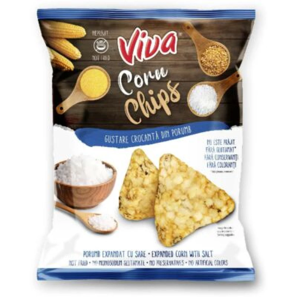 VIVA Viva puffasztott kukoricachips sós taste 50 g - iPoncomp.com