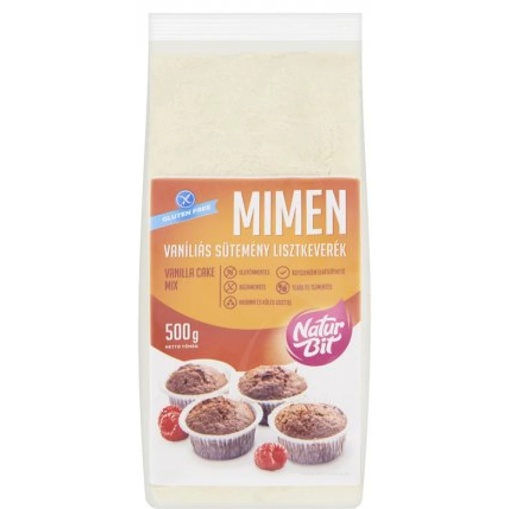 Mimen all rescue süteménypor vanilla 500 g - iPoncomp.com