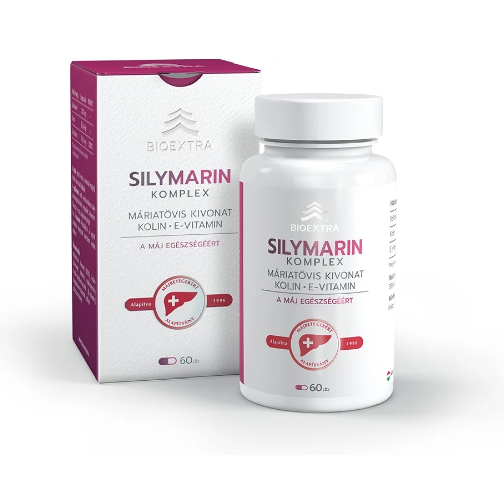 BIOEXTRA Bioextra silymarin komplex étrendkiegészítő capsule 60 pcs ...