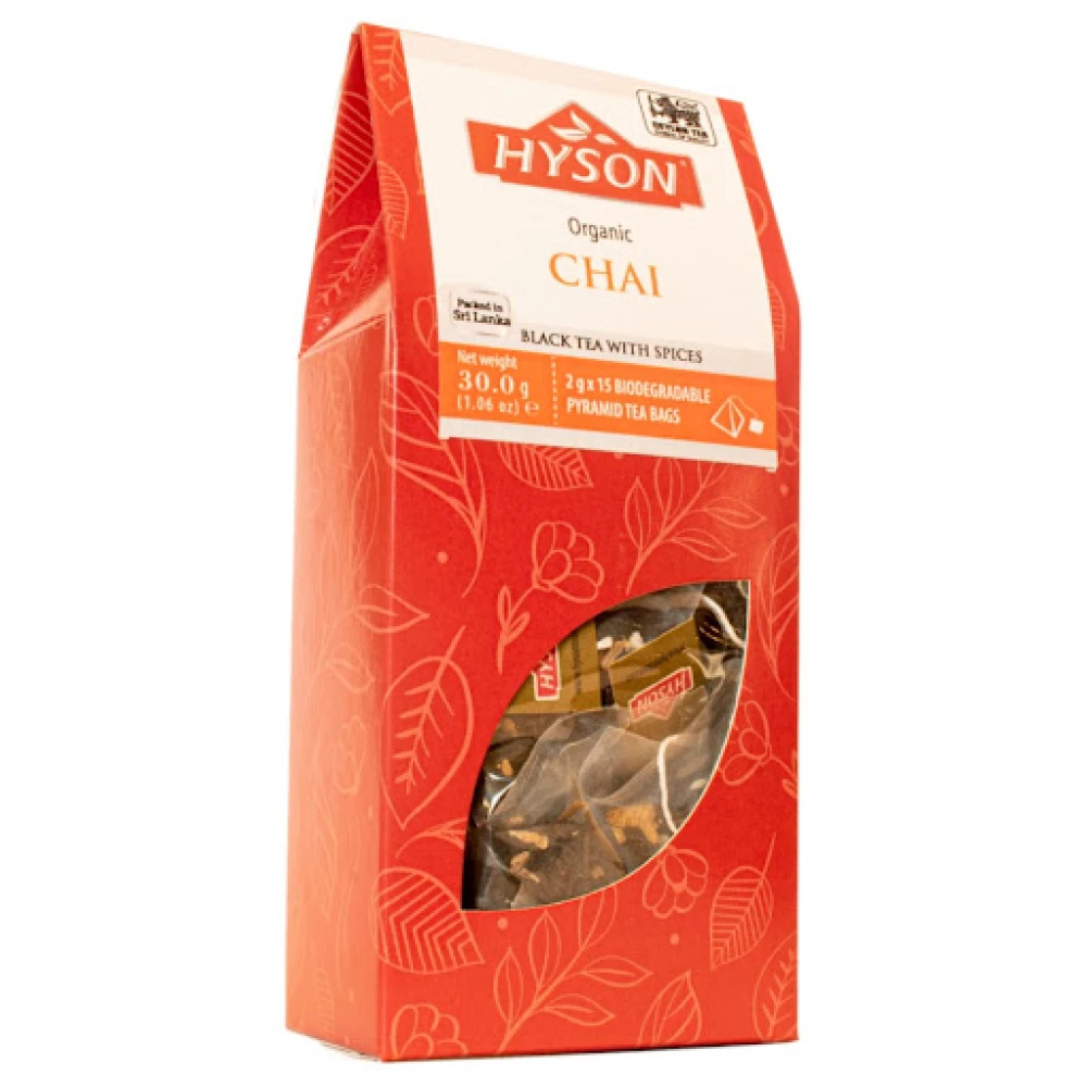HYSON Hyson bio chai tea 15x2g 30 g - iPon - hardware and software news ...