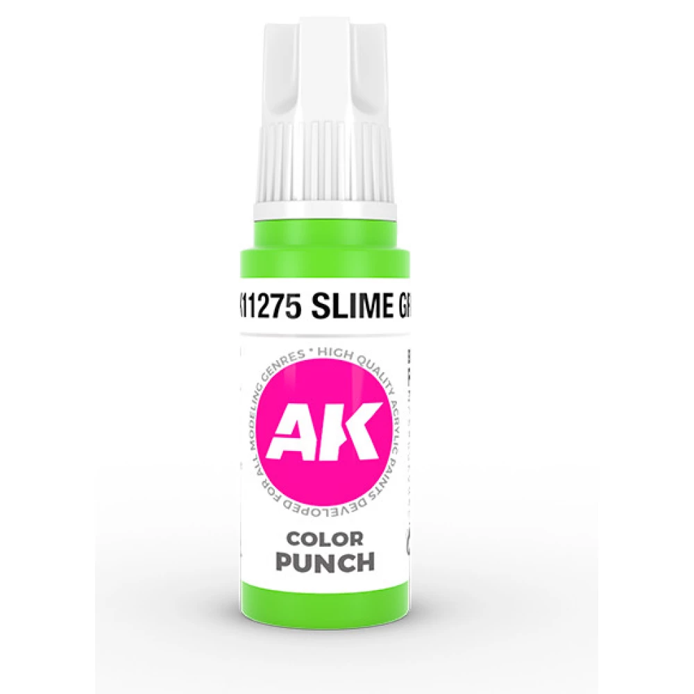 AK INTERACTIVE Slime Green Color Punch - iPoncomp.com