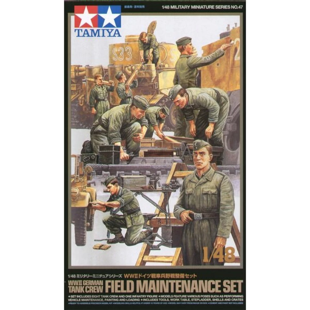 TAMIYA Tank Crew Field Maintenance WWI - iPon.hu