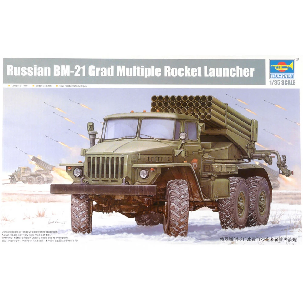 TRUMPETER Russian Bm-21 Hail Mrl-Early - iPon.hu