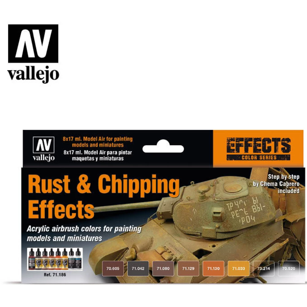 VALLEJO Model Air - Rust & Chipping Ef - iPon.hu