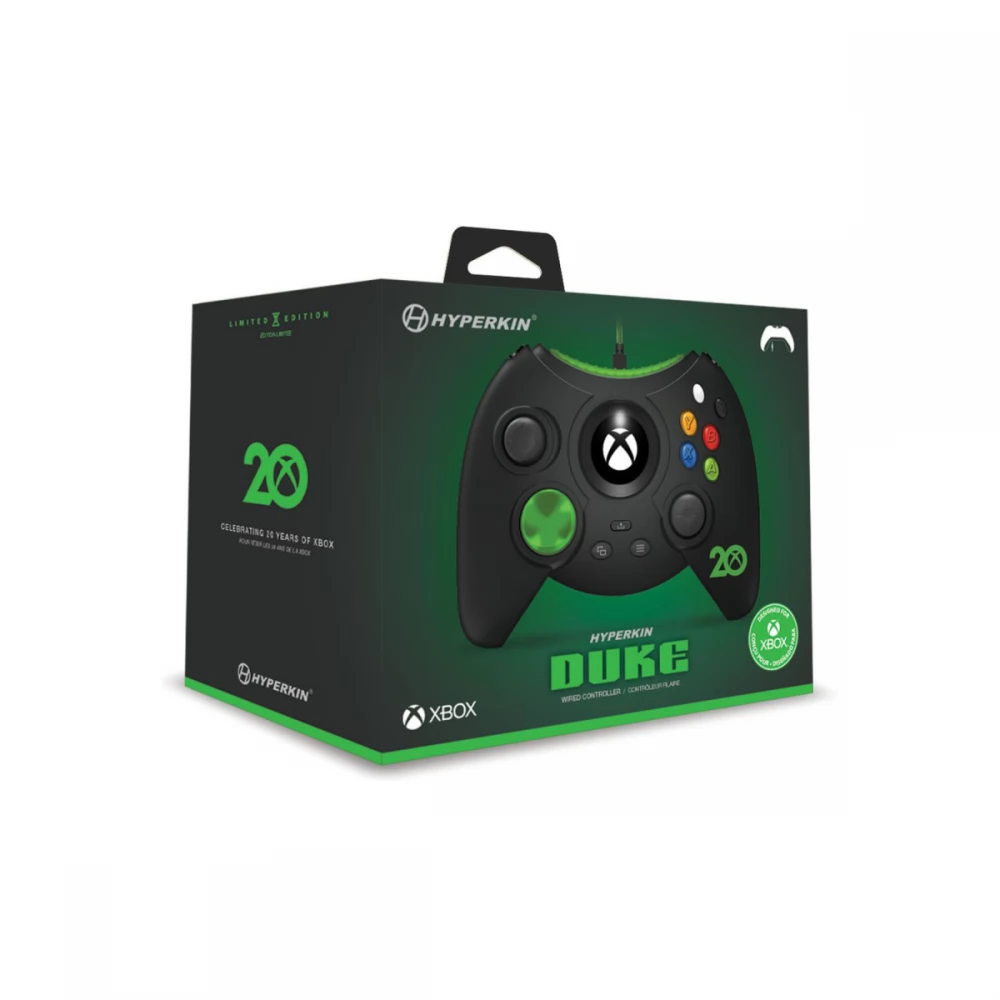 HYPERKIN Duke 20th Anniversary LE Wireless Controller fekete XBOX - iPon.hu