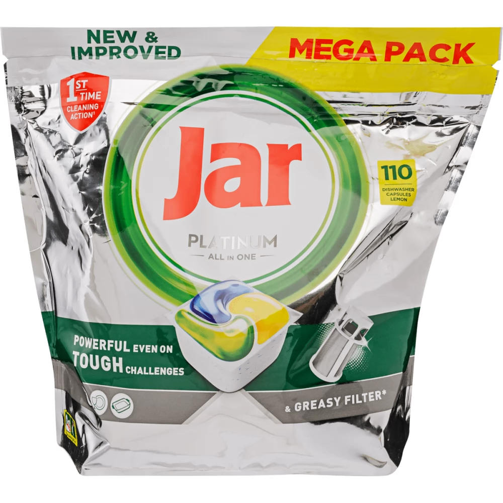JAR Platinum Lemon All in One Mosogatógép tabletta 110db - iPon.hu