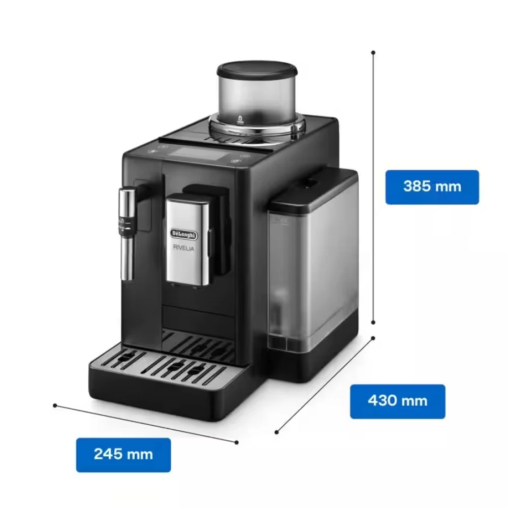 DELONGHI EXAM440.35.B Rivelia creator automata 1450W 1.4L negru - iPon.ro
