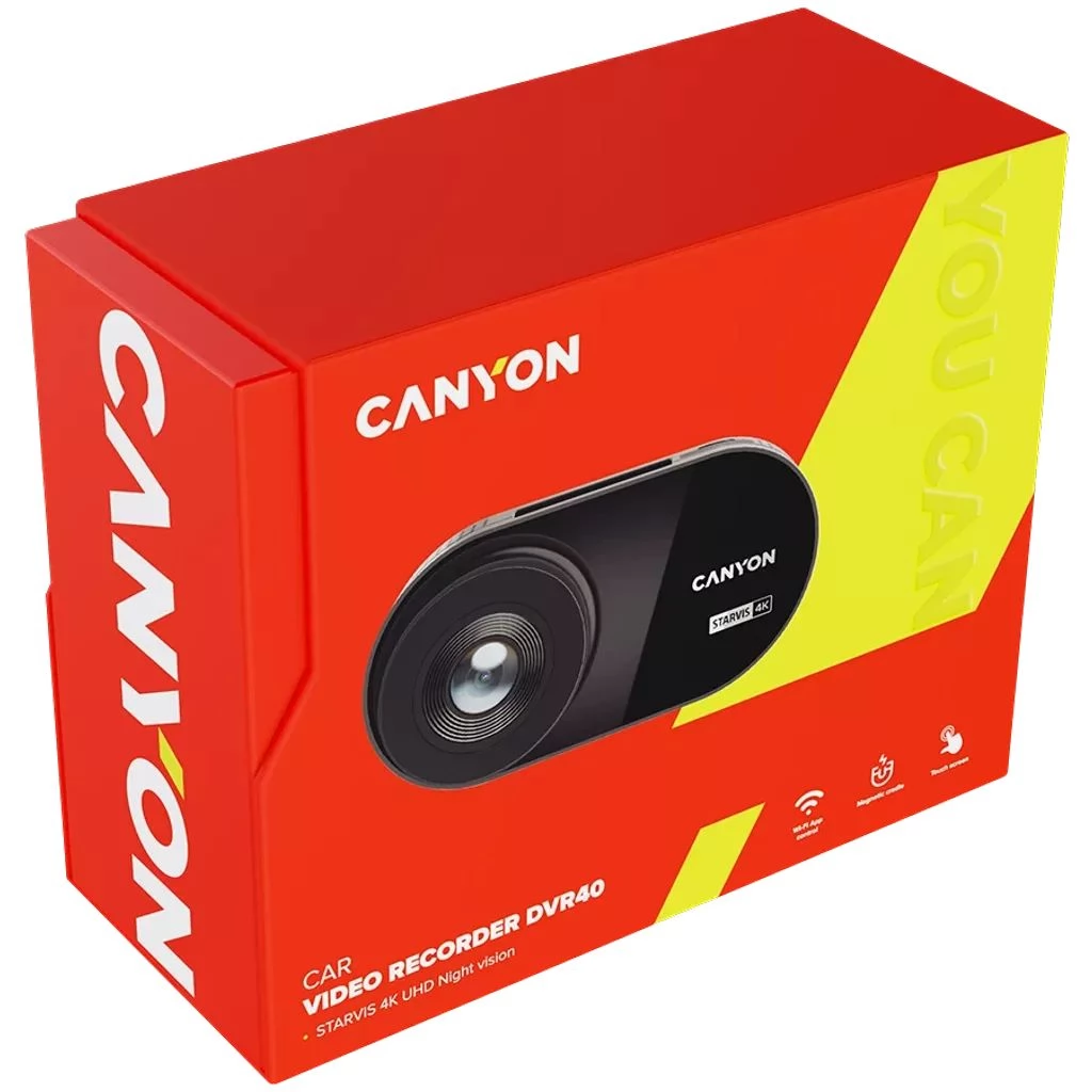 CANYON DVR40 4K UHD car menetkögzítő camera - iPoncomp.com