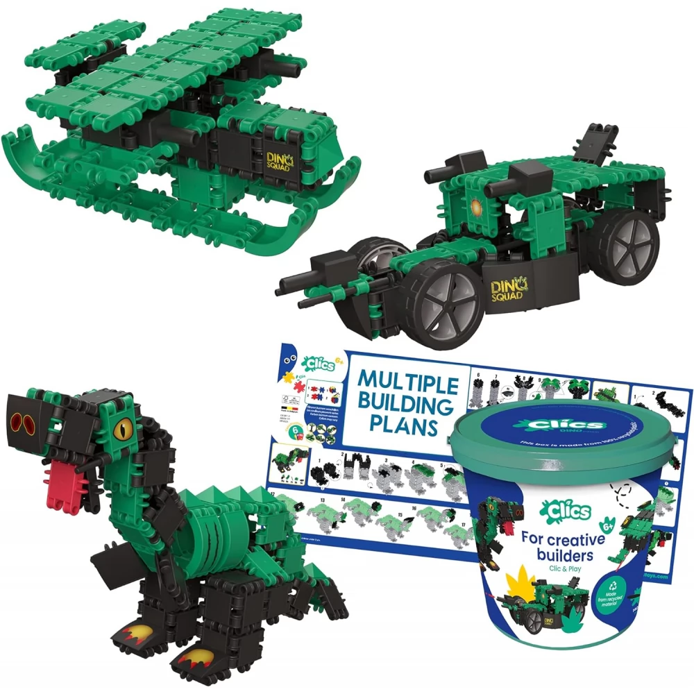 CLICS TOYS Dino Squad toy stock CB189 - iPoncomp.com
