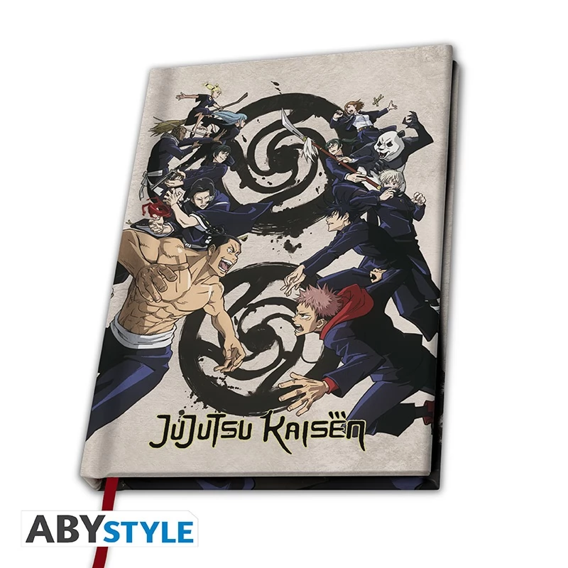 ABYSSE Jujutsu Kaisen A5 notebook Tokyo vs Kyoto - iPoncomp.com