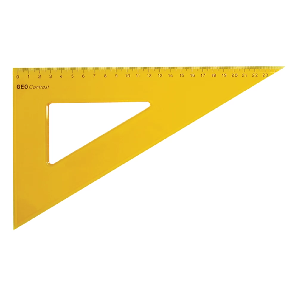 ARISTO 60°-30° triangle ruler 25 cm - iPoncomp.com
