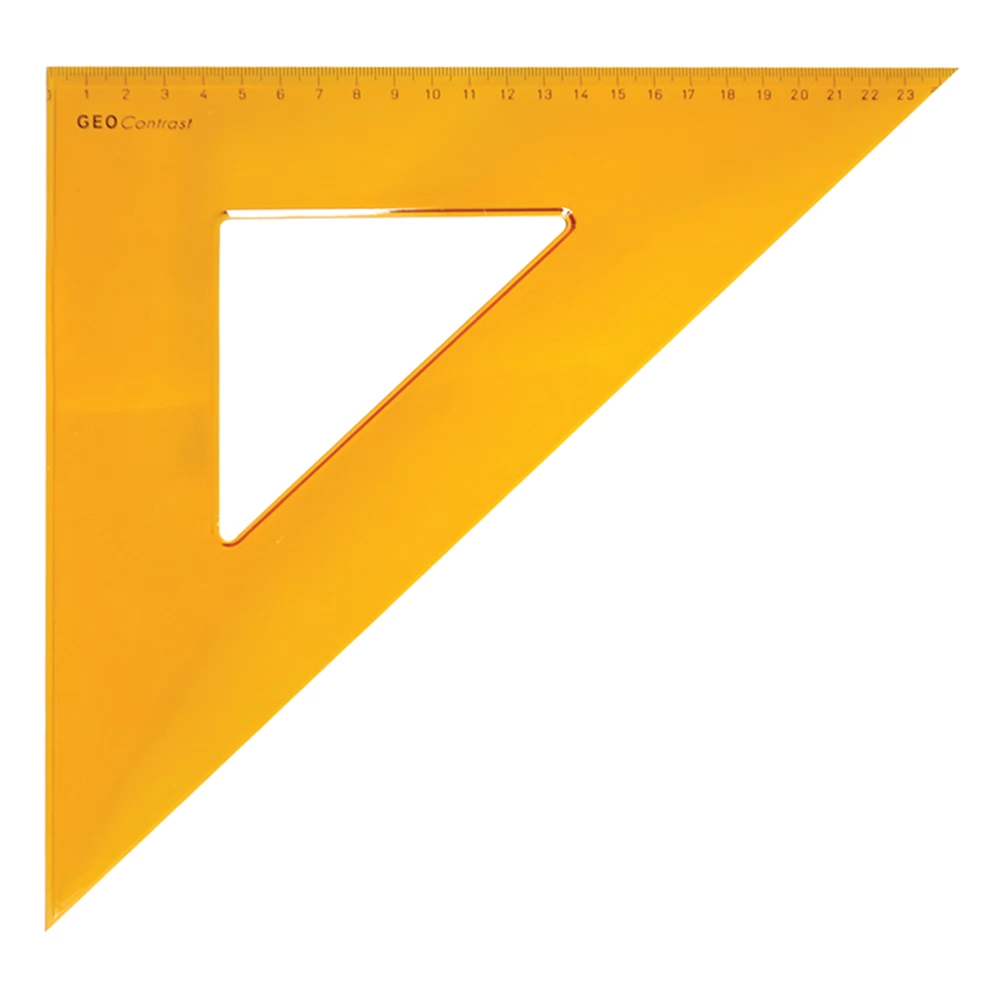 ARISTO 45° triangle ruler 34 cm - iPoncomp.com