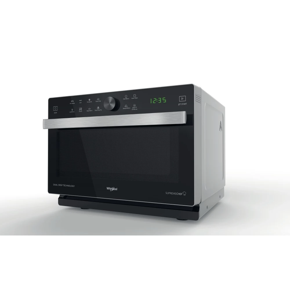 WHIRLPOOL MWSC 833 SB Mikorhullamu oven Free standing 1200W 33L Silver iPoncomp