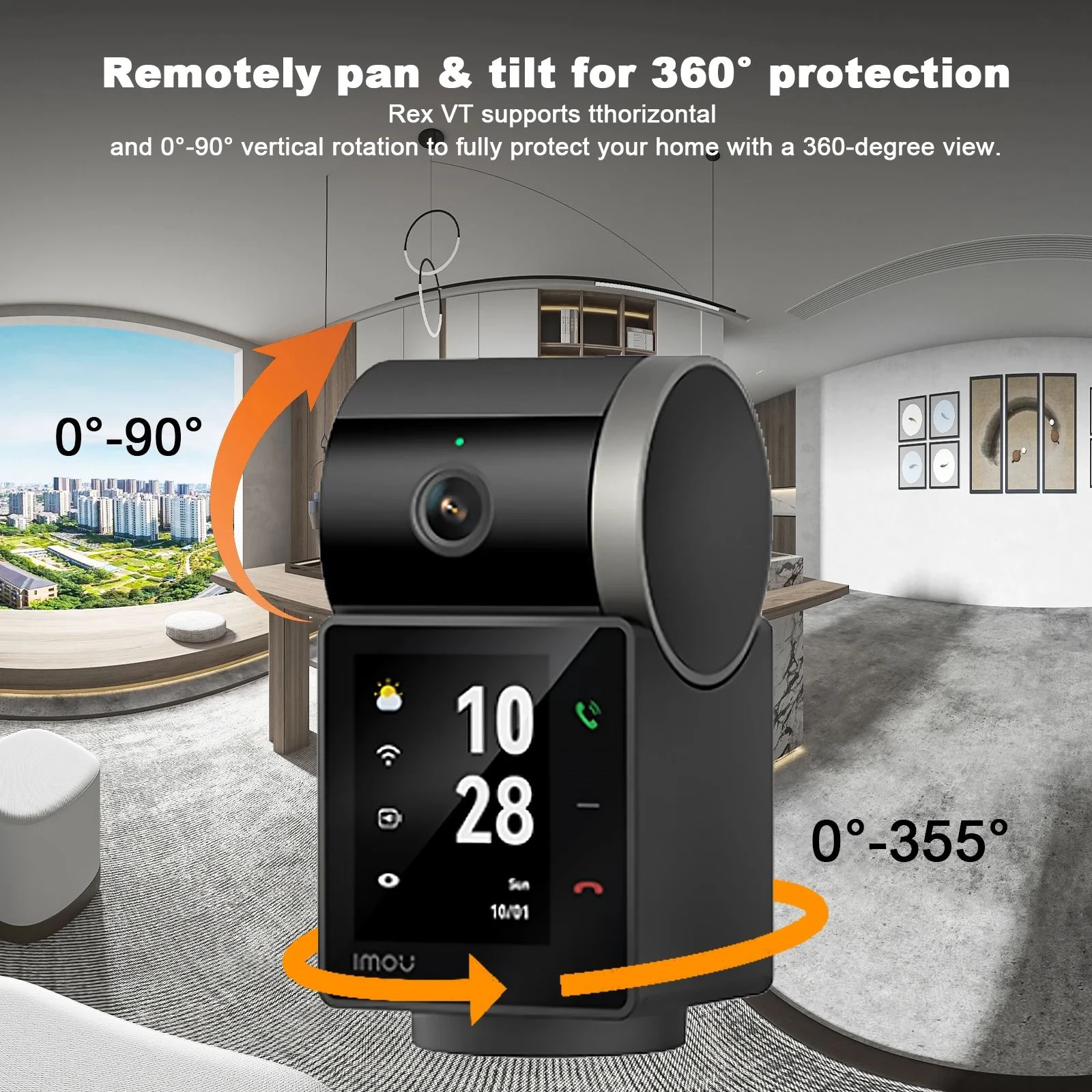 IMOU Rex VT PRO 5MP indoor IP camera 3.6mm - iPoncomp.com