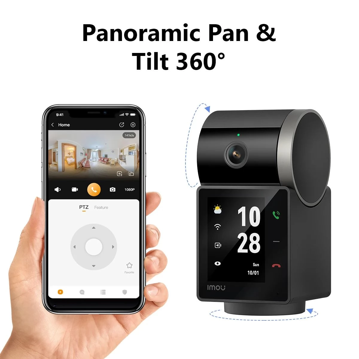 IMOU Rex VT PRO 5MP indoor IP camera 3.6mm - iPoncomp.com