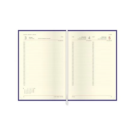 TOPTIMER Ace Calendar tervező A5 daily 2025 azure - iPoncomp.com