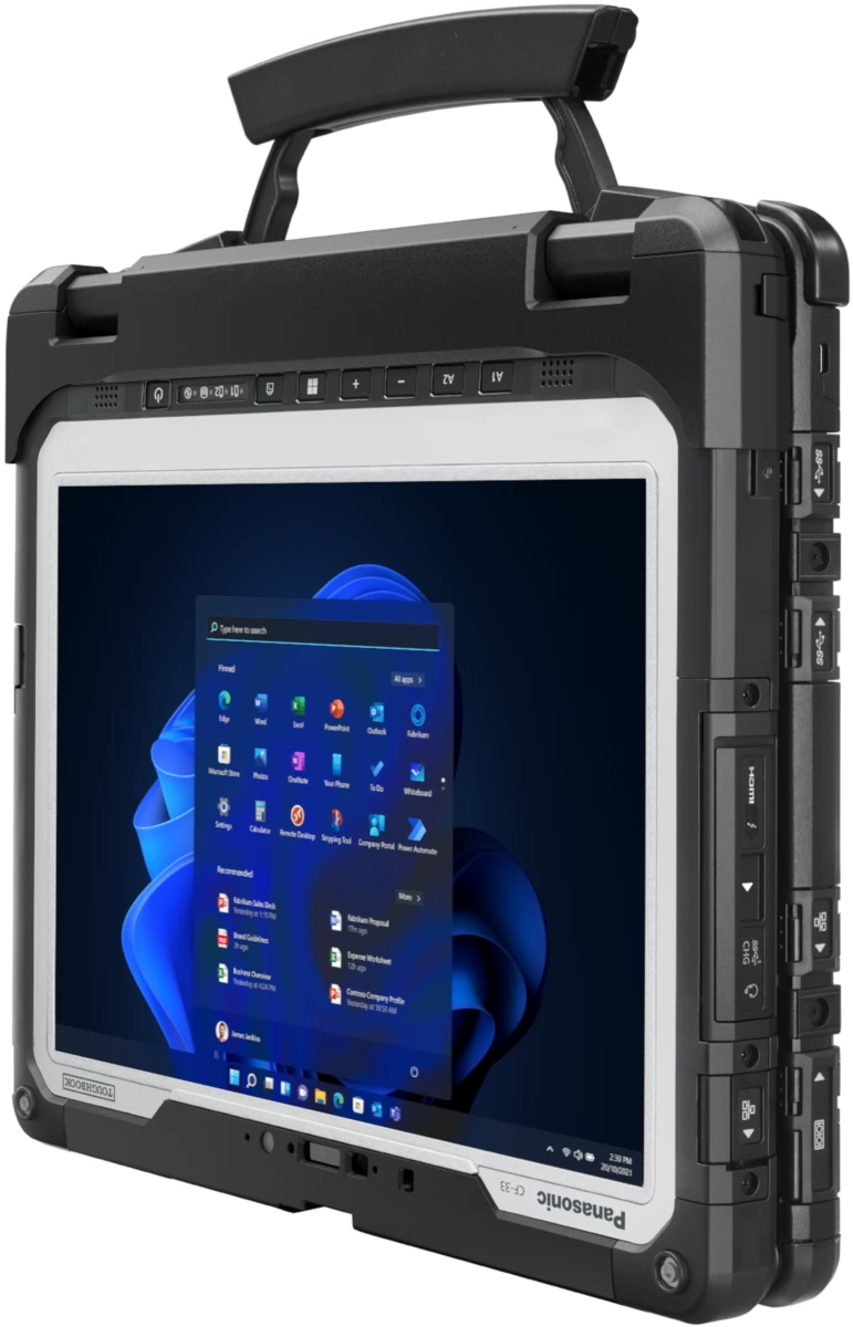 PANASONIC Toughbook CF-33 mk3 CF-33UZ02BB4 Fekete - iPon.hu