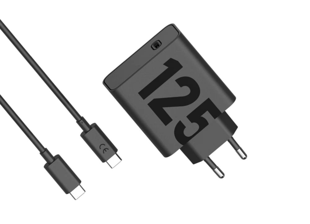 MOTOROLA TurboPower USB-C 125W de reţea adapter cu cablu negru - iPon.ro
