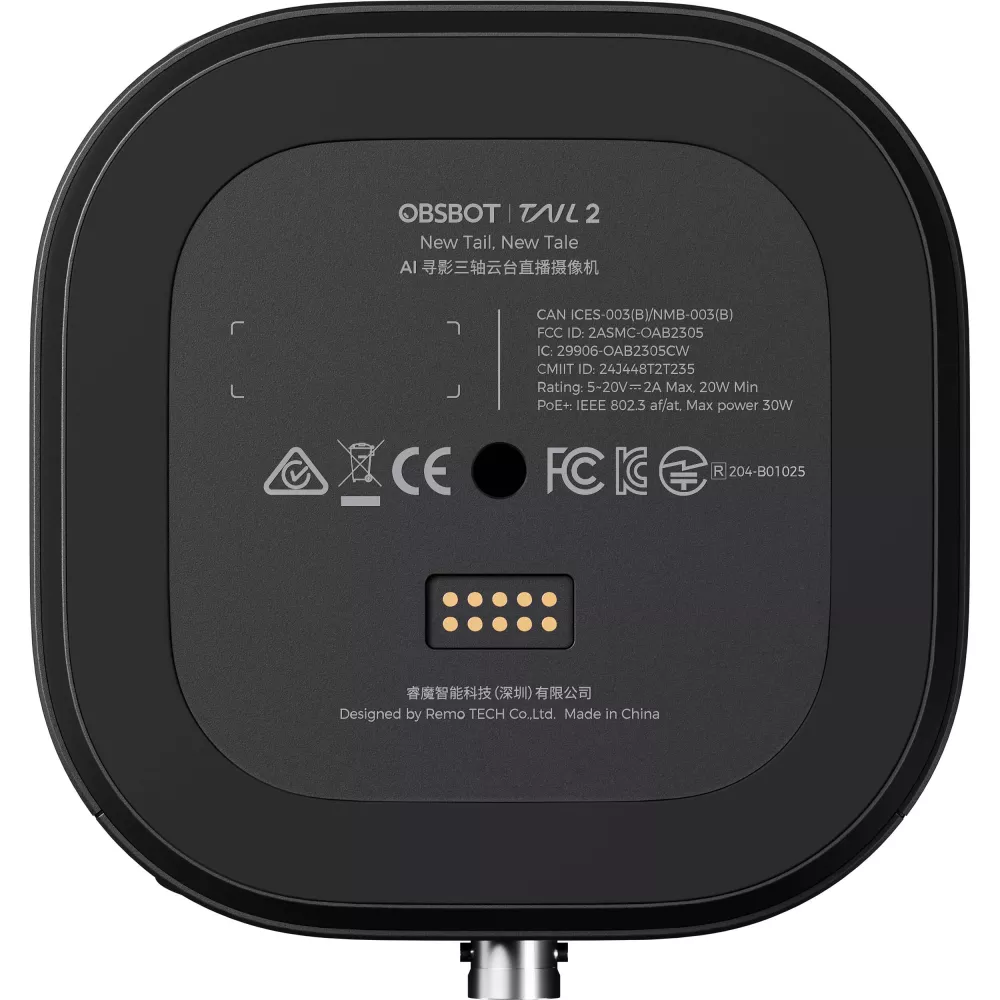 OBSBOT Tail 2 AI-Powered PTZR 4K Live Production Camera - iPoncomp.com