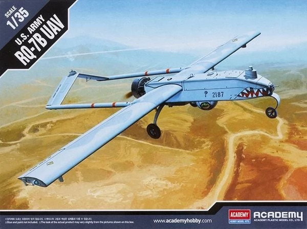 ACADEMY HOBBY MODELL KITS 1/35 US ARMY RQ-7B UAV military drone model ...