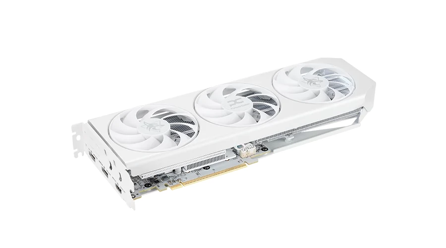POWERCOLOR RX9060XT 16G-L/OC/WHITE Radeon RX 9060 XT 16GB GDDR6 ...
